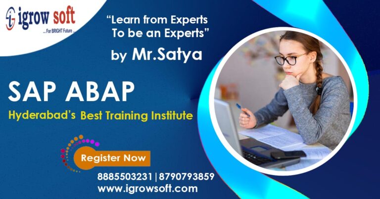 SAP ABAP ONLINE COURSE | SAP ABAP CONSULTANTS SALARY