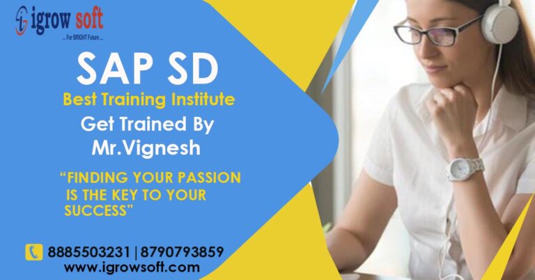 SAP SD Course Online Training in Hyderabad India