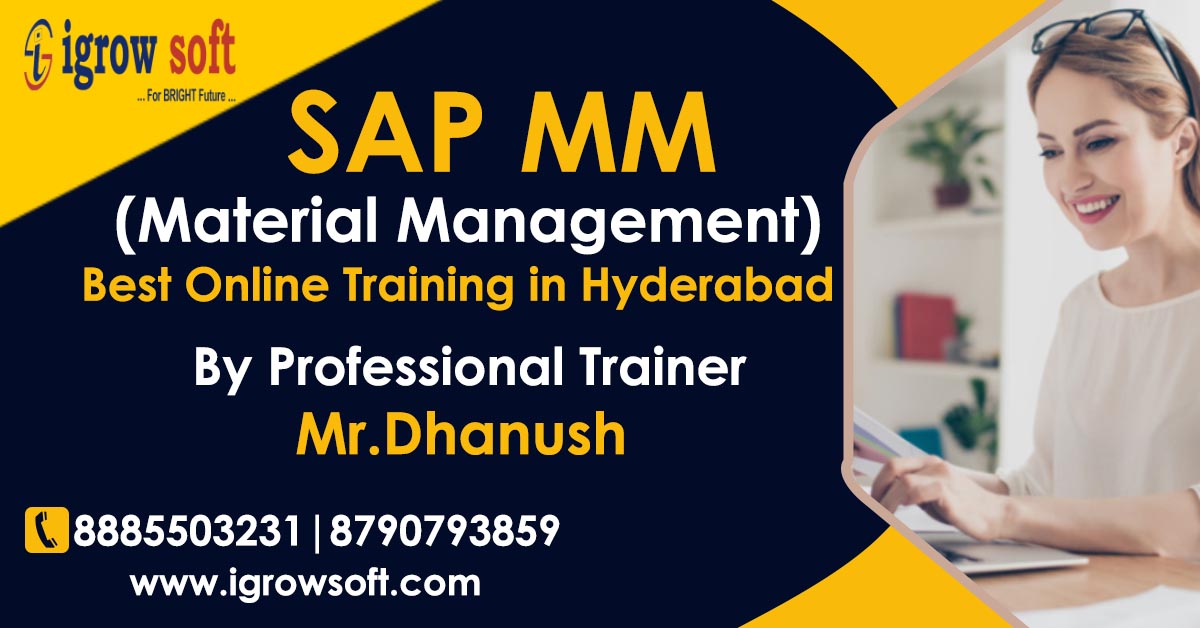 Best SAP MM Course Online Training Institute in Hyderabad