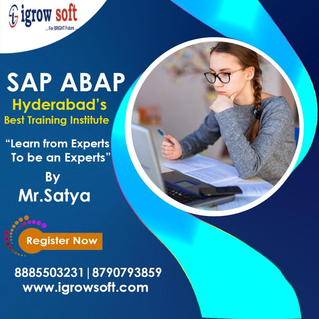 sap training institute in hyderabad