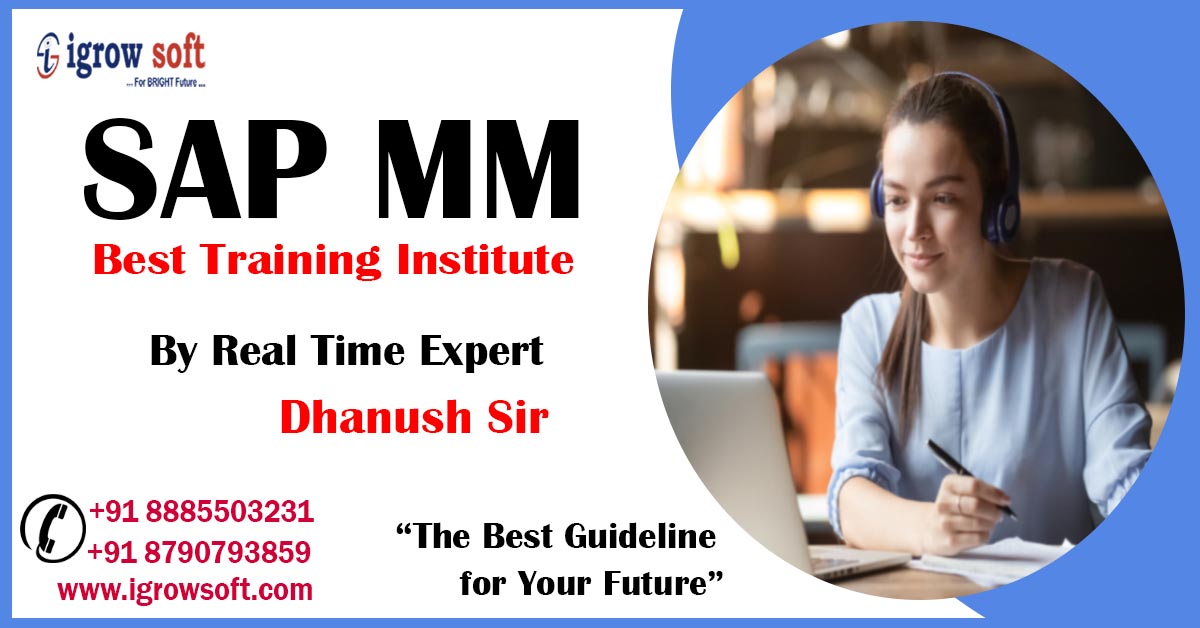 SAP MM Online Course Training Institute Ameerpet Hyderabad