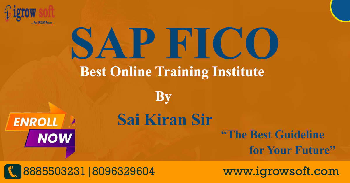 Best SAP FICO Course Online Training Institute in USA
