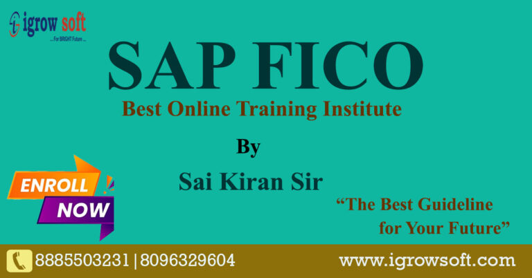 Best SAP FICO with S4 HANA Online Training in Hyderabad