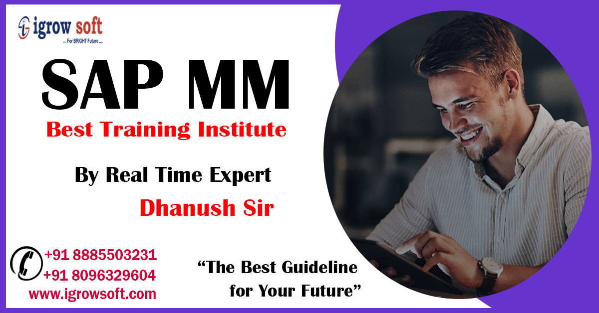 Best SAP MM Online Course Training Institute in Ameerpet